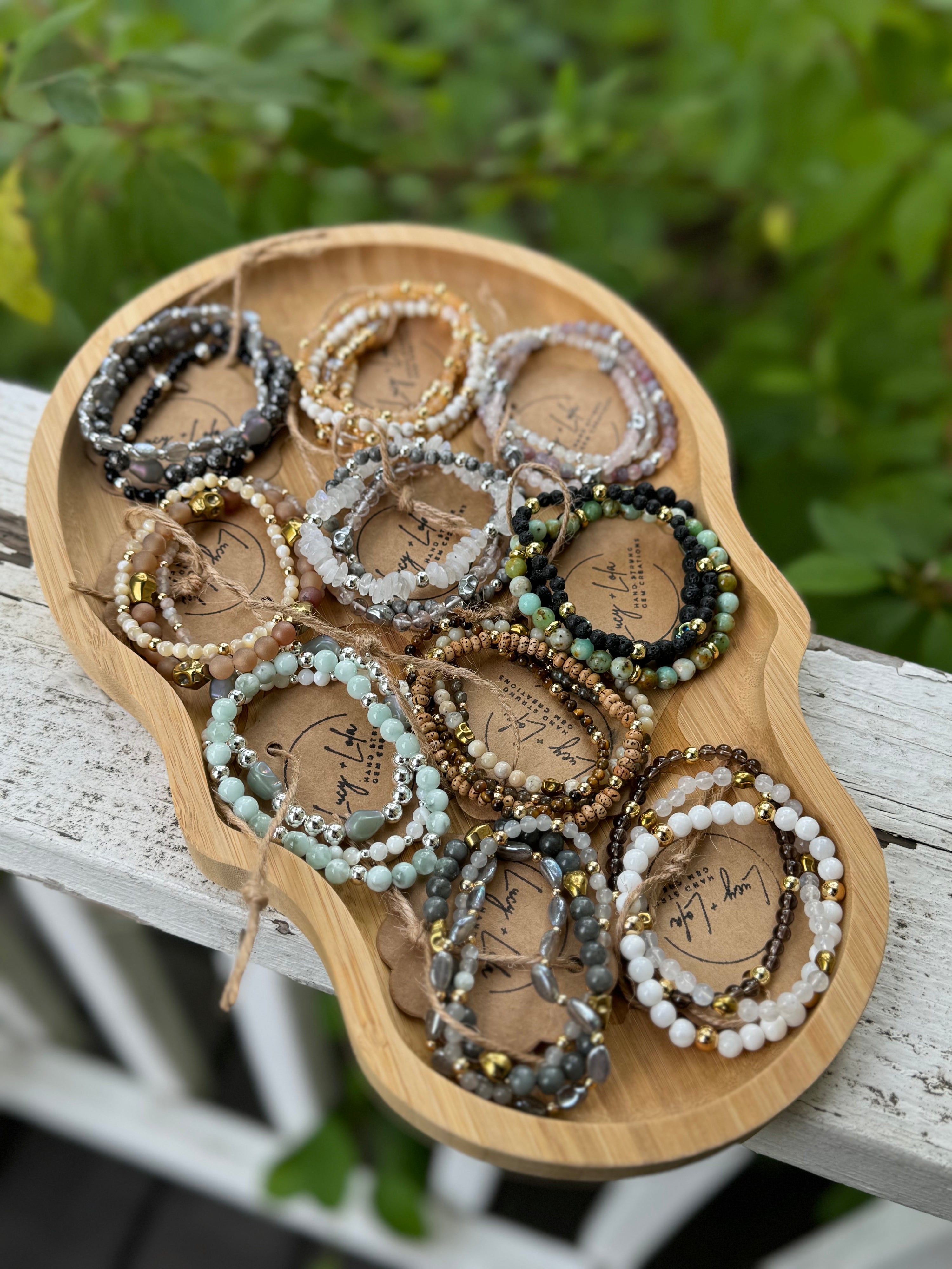 Lucy + Lola: Hand Strung Gem Creations – Lucy + Lola: Gem Creations