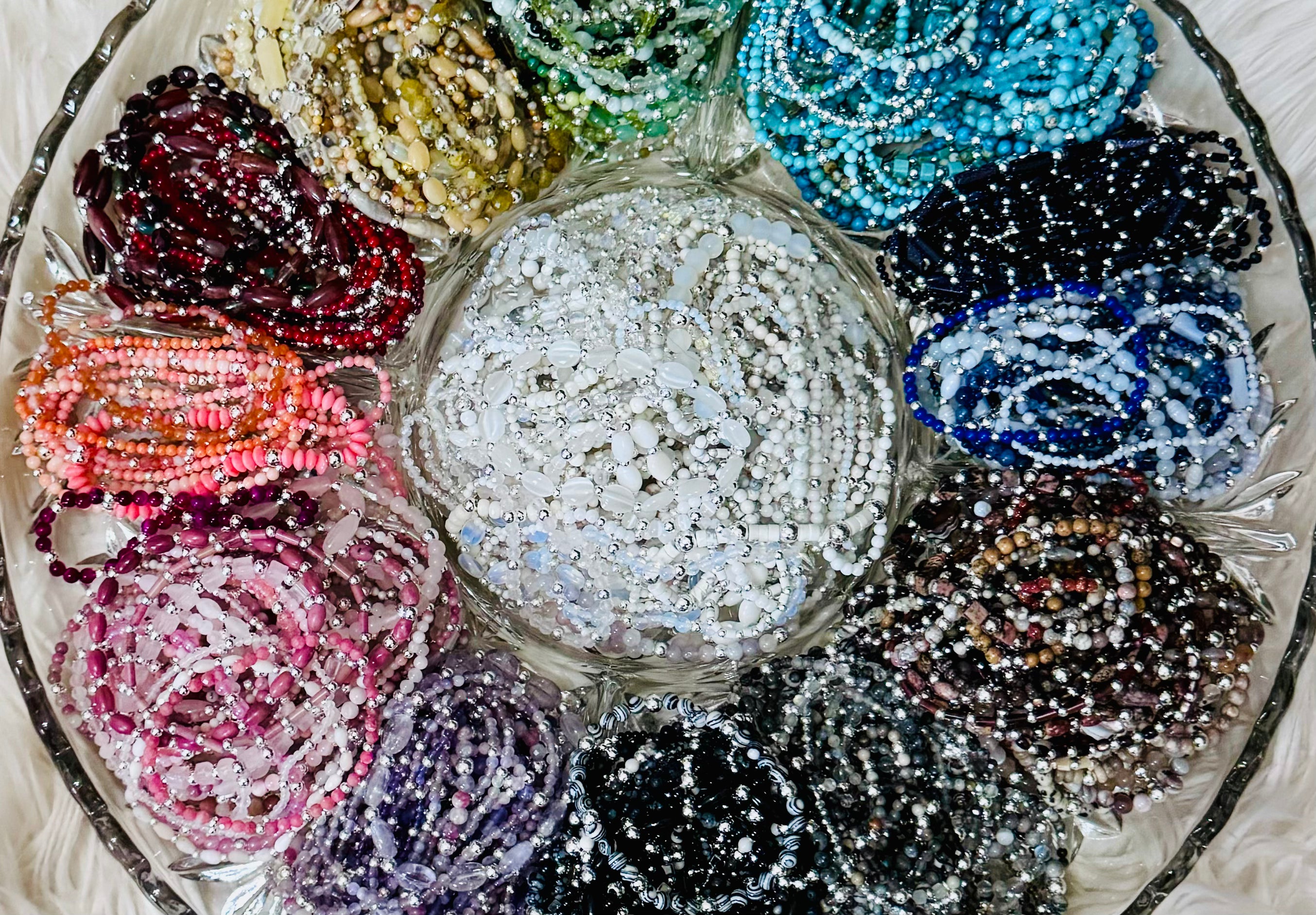 Bracelet Stacks – Lucy + Lola Gem Creations at Wild Alchemy Artisan ...
